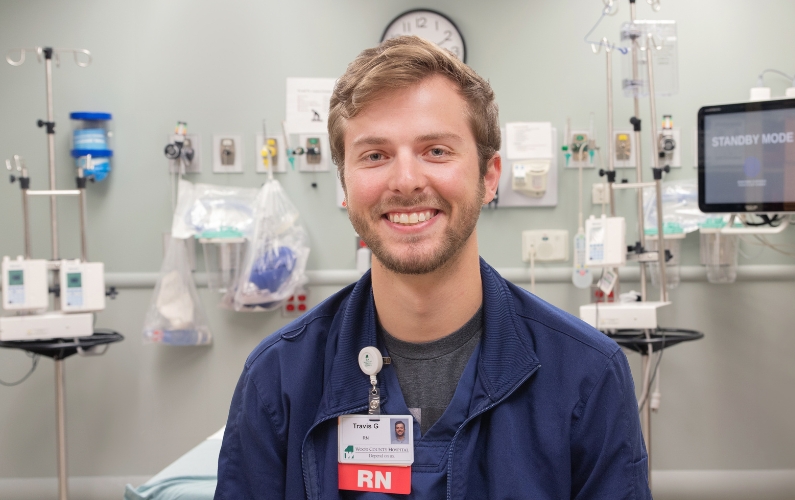 Emergency Department RN Travis G. Receives WOW Award for Outstanding ...
