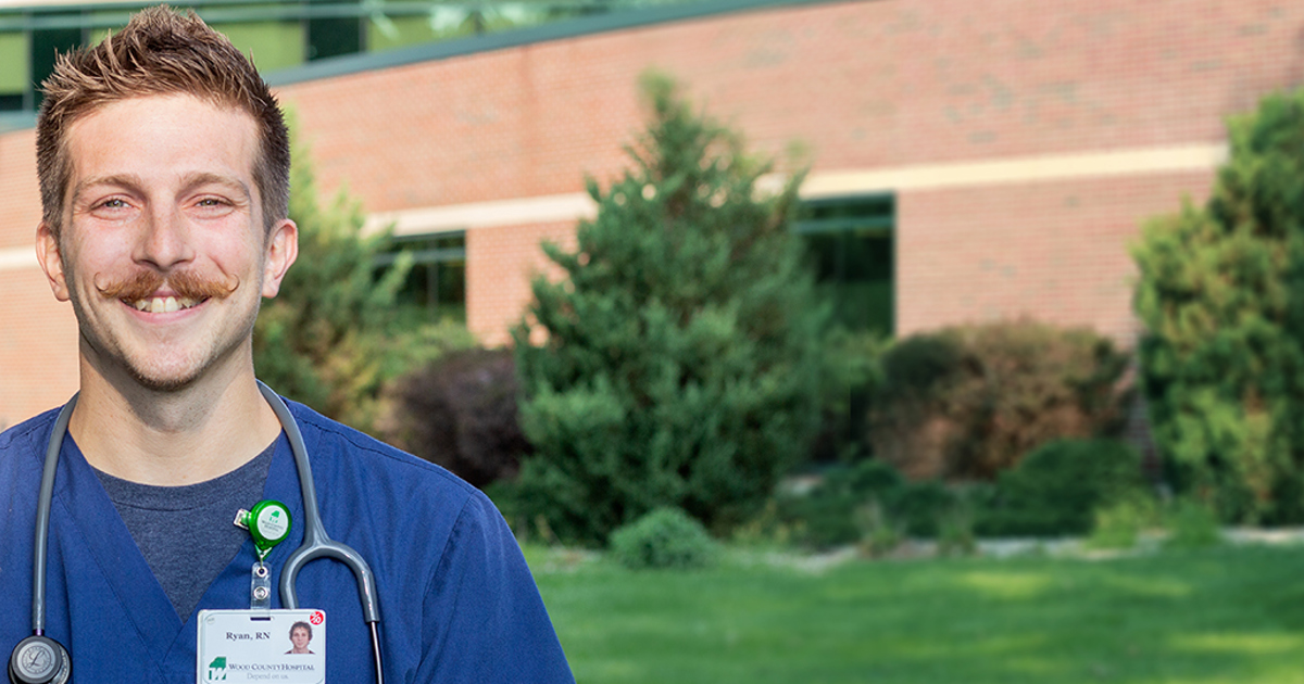 September WOW Award Winner – Ryan McFann, RN - Wood County Hospital